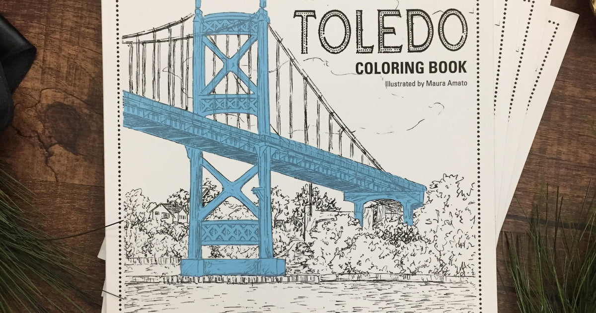BEST GIFT THIS SEASON: Toledo Coloring Book – Jupmode
