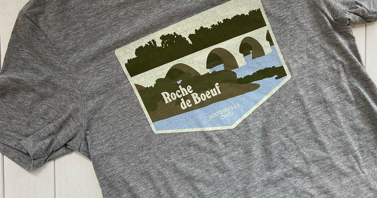 Roche de Boeuf Waterville, Ohio Shirt | Vintage Bridge Shirt – Jupmode