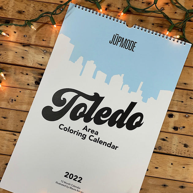 New 2022 Toledo Coloring Calendar! – Jupmode