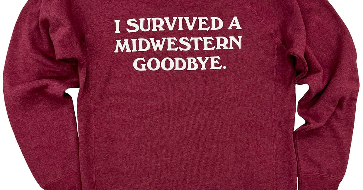 Midwestern Goodbye Crew Sweatshirt | Midwest Crew Sweatshirt – Jupmode