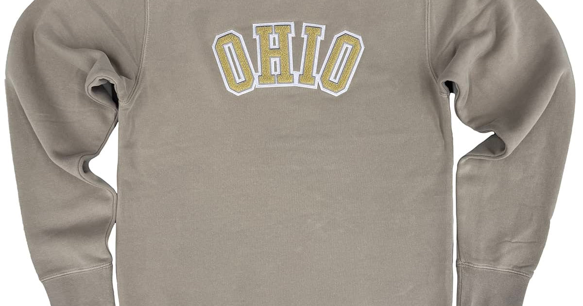 Limited Edition Ohio Chenille Fall Sweatshirt | State of Ohio ...