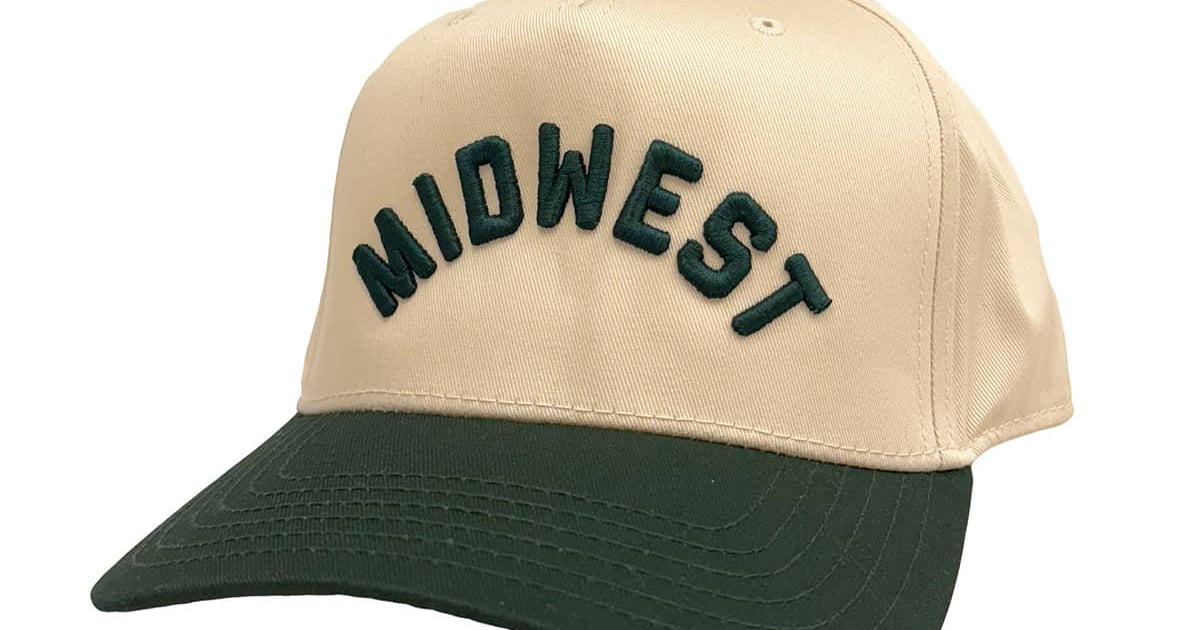 Midwest Arch Puff Embroidered Hat – Jupmode