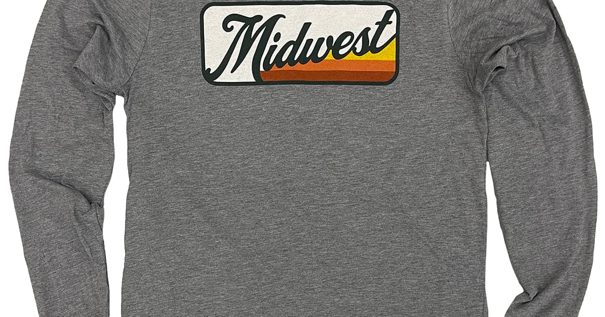 Retro Midwest Long Sleeve | Long Sleeve Shirt – Jupmode