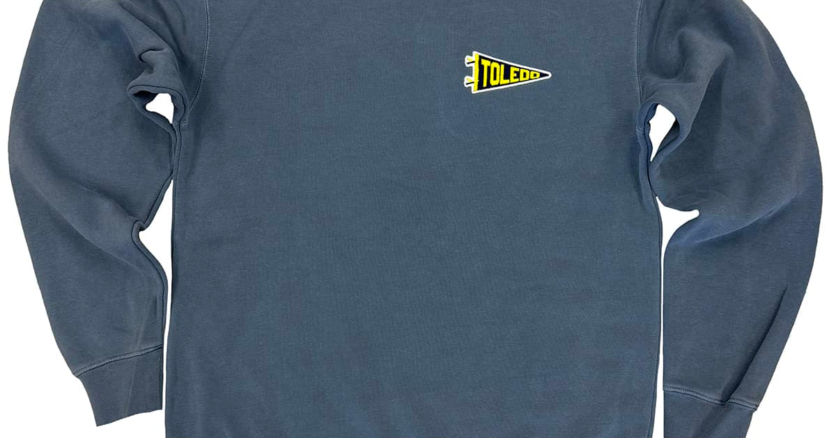 University of Toledo Embroidered Pennant Sweatshirt – Jupmode