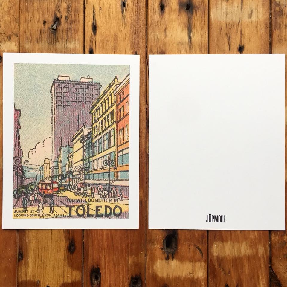 Toledo Postcard, Stationery | You Will Do Better In Toledo – Jupmode