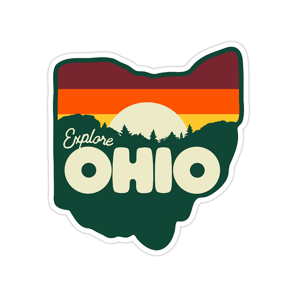 3-Pack Explore Ohio Sticker – Jupmode