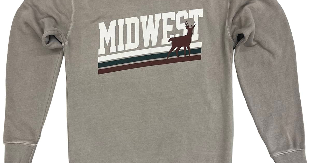 Midwest Deer Crew Sweatshirt | Midwest Crew – Jupmode