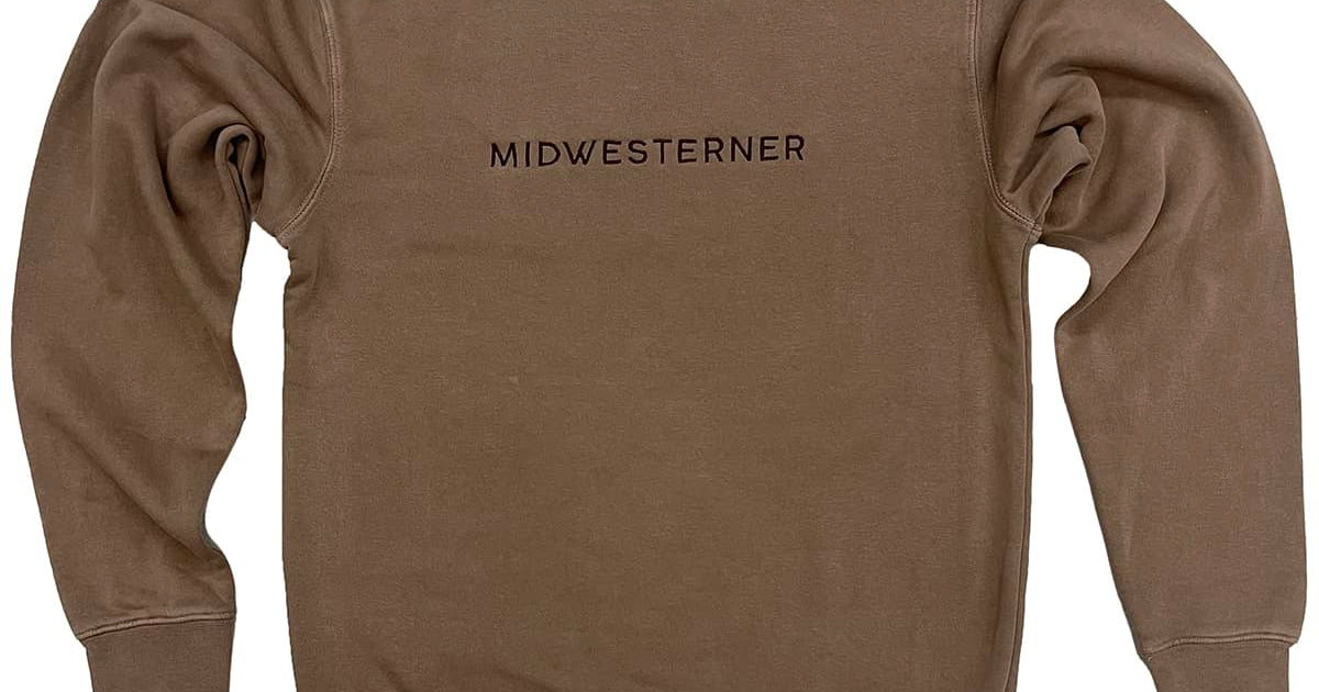 Midwest Sweatshirt | Midwest Embroidered Crew Sweatshirt – Jupmode