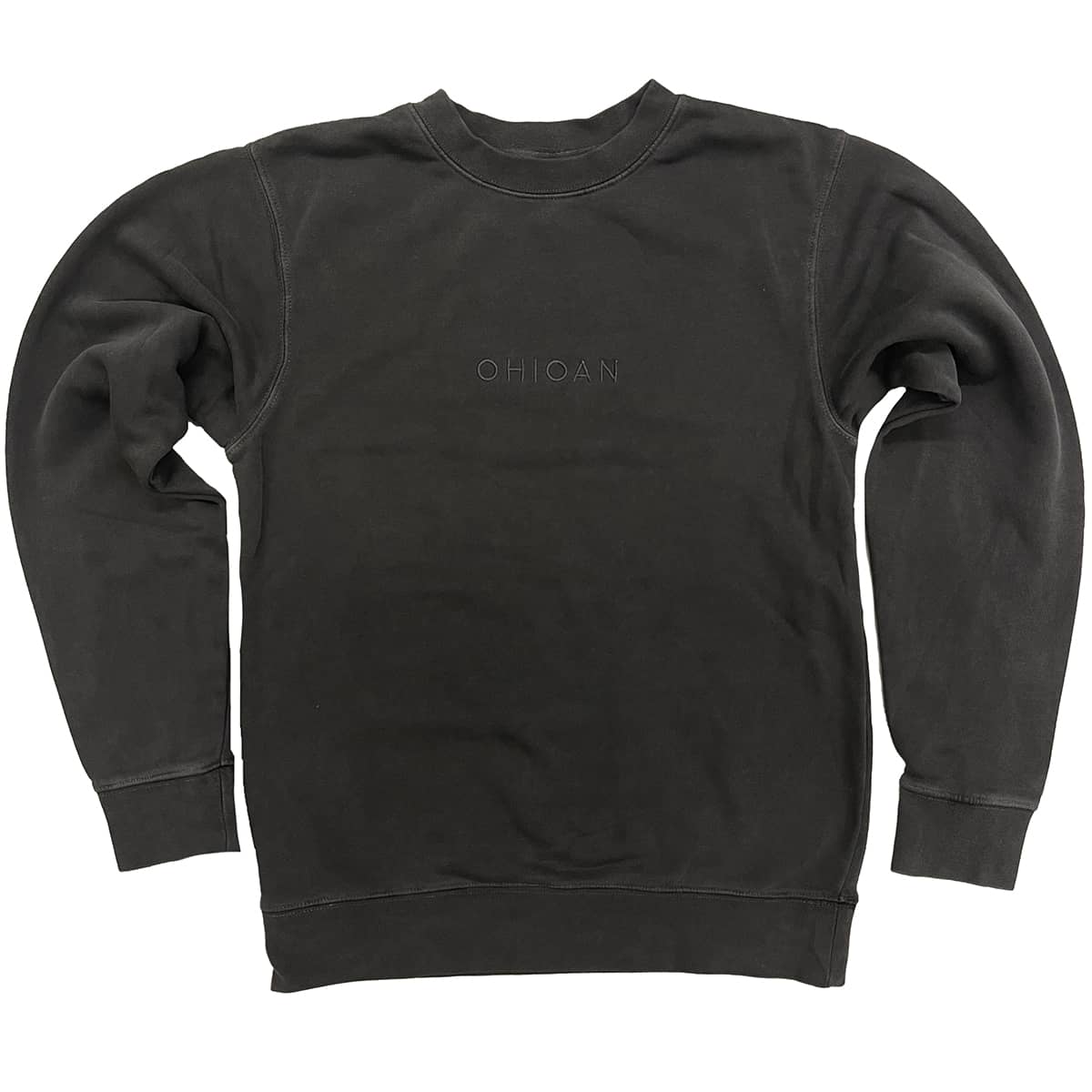 Ohioan Embroidered Sweatshirt | Red Ohio Crew Sweatshirt – Jupmode