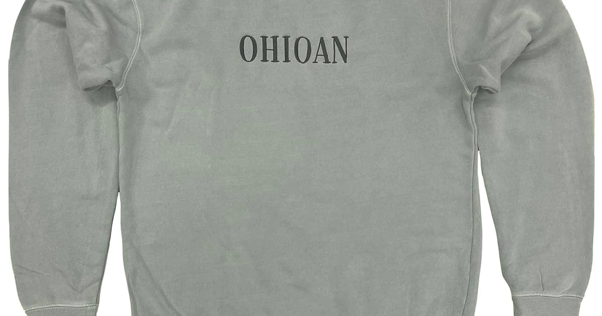 Ohio Embroidered Sweatshirt | Ohio Crew Sweatshirt – Jupmode
