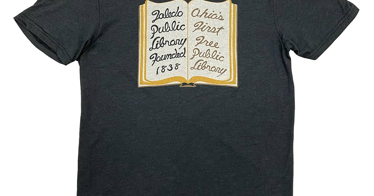 Toledo Public Library Book Shirt – Jupmode