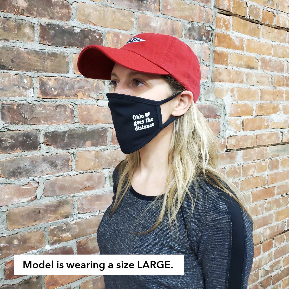 Black Ohio Face Mask | State of Ohio Cloth Face Mask – Jupmode